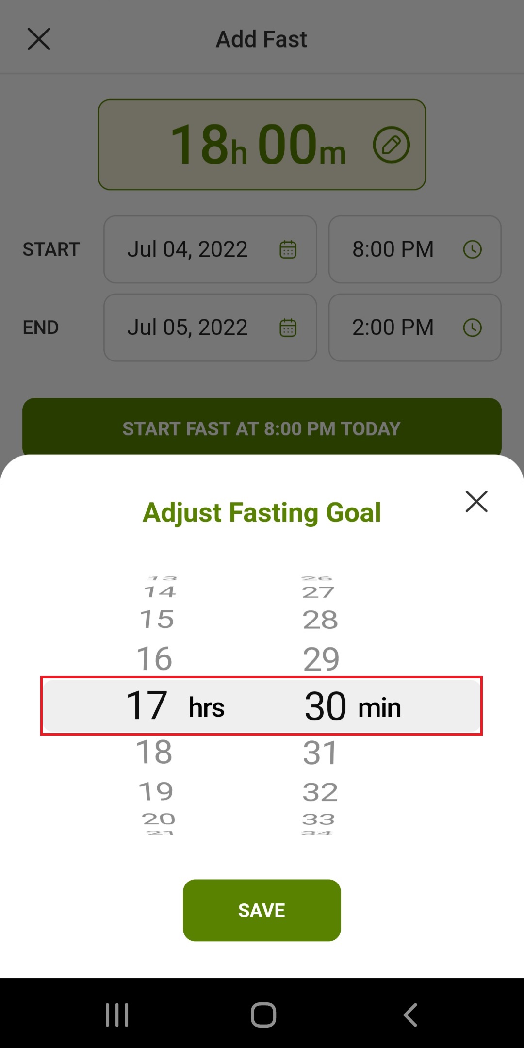 How To Customize Your Fasts On The App - Women Who Fast