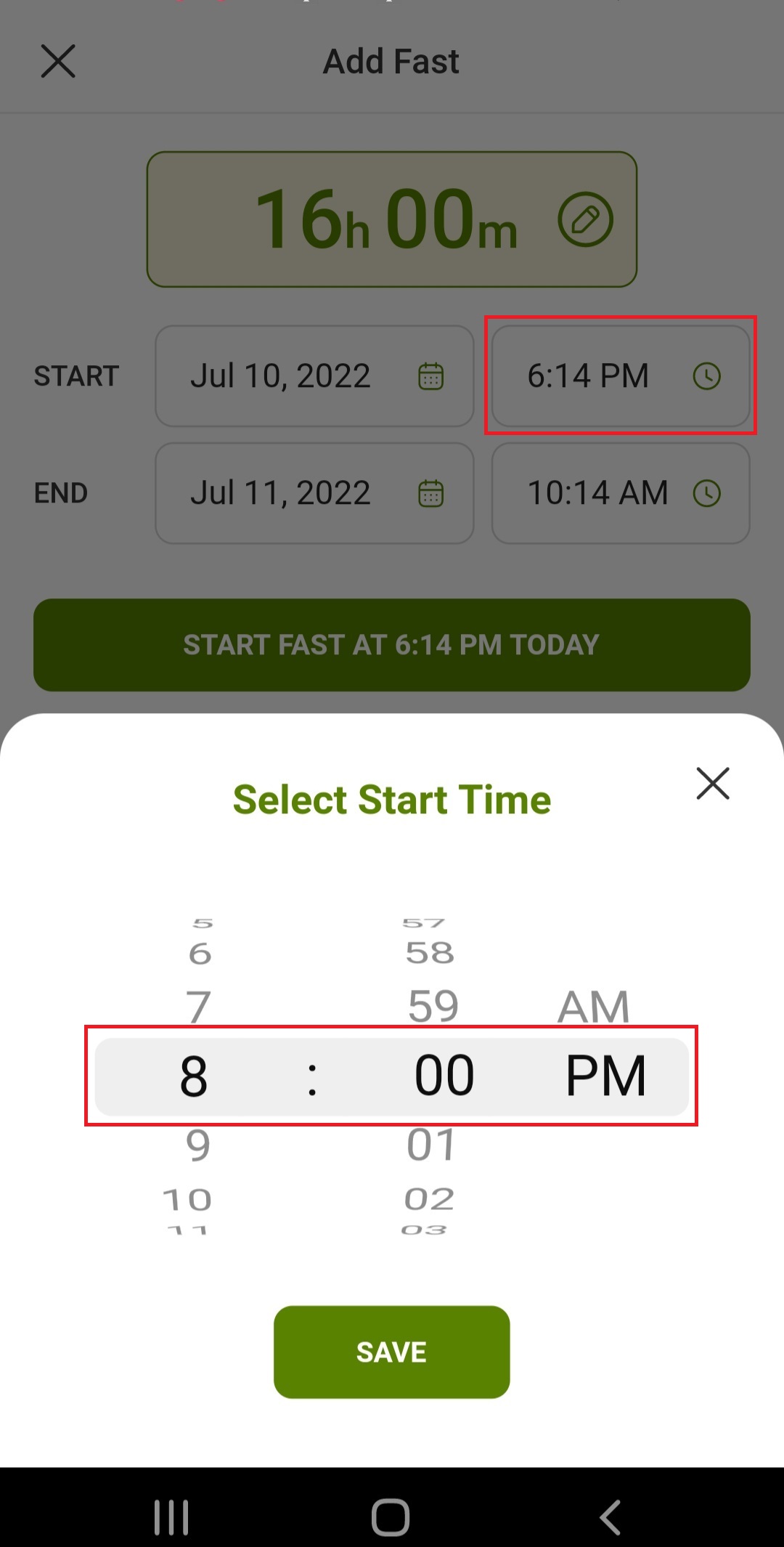 How To Add And Schedule Fasts On The App - Women Who Fast